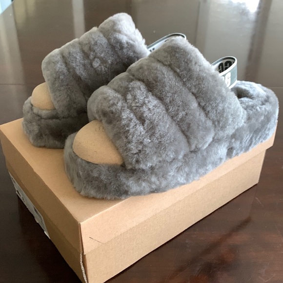 UGG | Shoes | Last Pair Size 1 Ugg Womans Fluff Yeah Slide Slipper ...